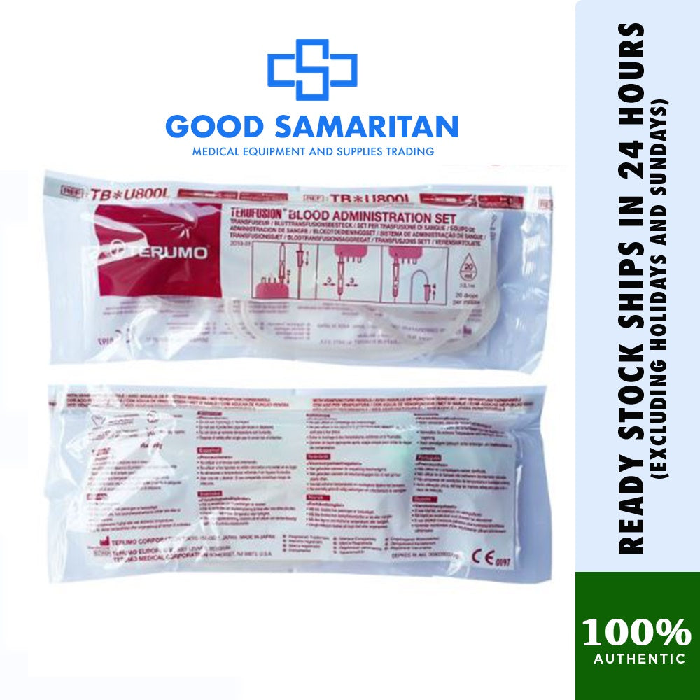 Terumo Terufusion Blood Administration Set / Blood Transfusion / Infus ...